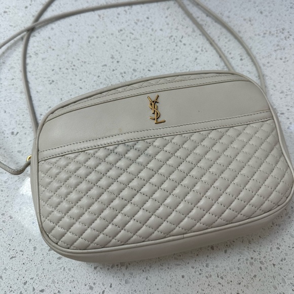 Yves Saint Laurent | Bags | Super Rare Off White Ysl Camera Bag | Poshmark